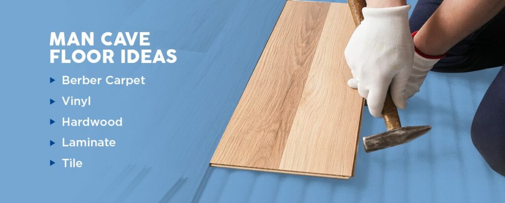 Best Man Cave Flooring Ideas | 50Floor