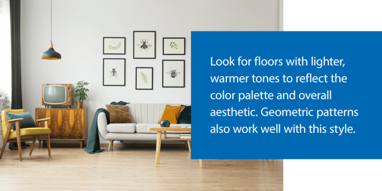 Mid-Century Modern Flooring Ideas | 50Floor