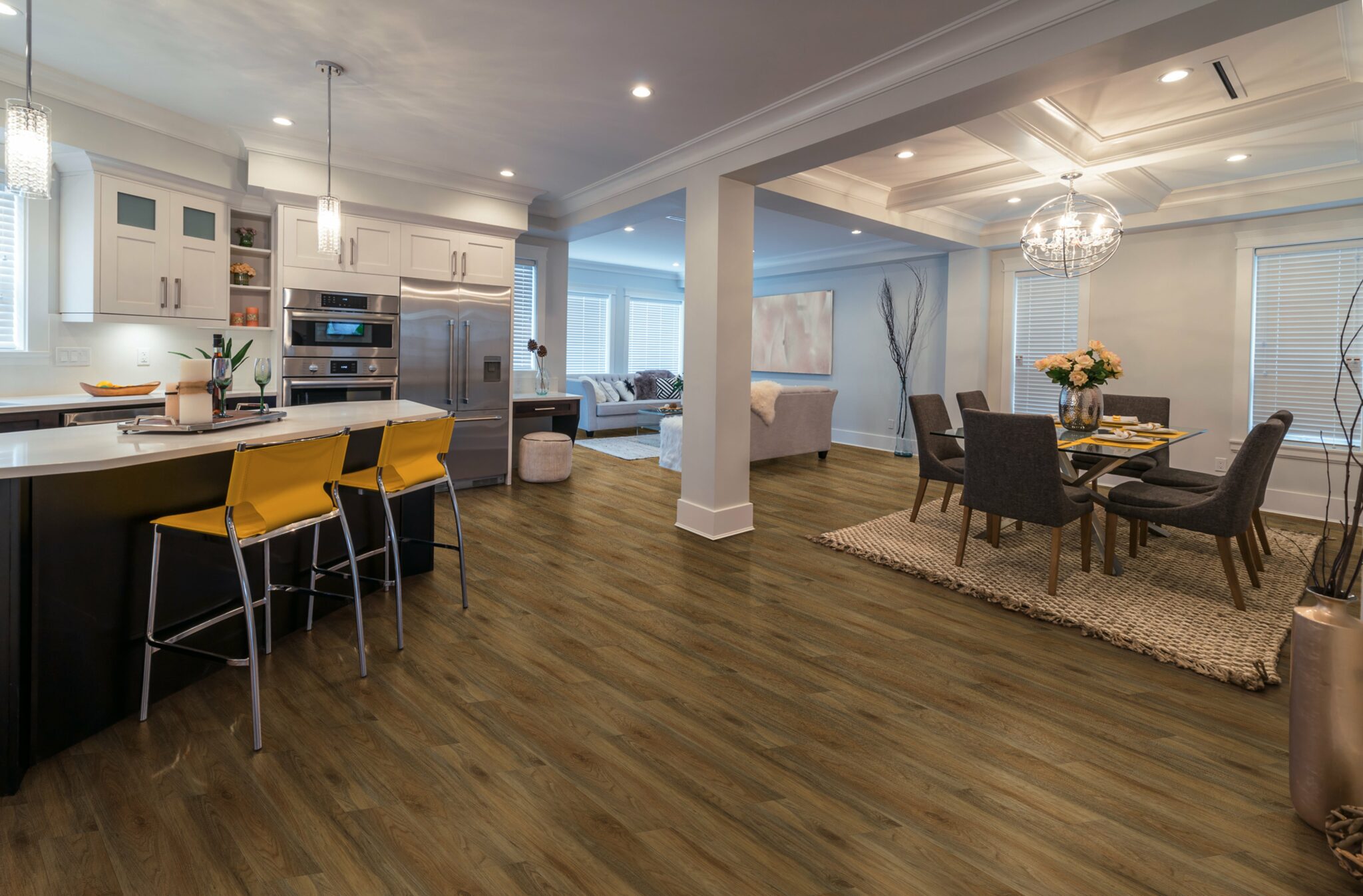 How to Choose Luxury Vinyl Plank Flooring Colors | 50Floor