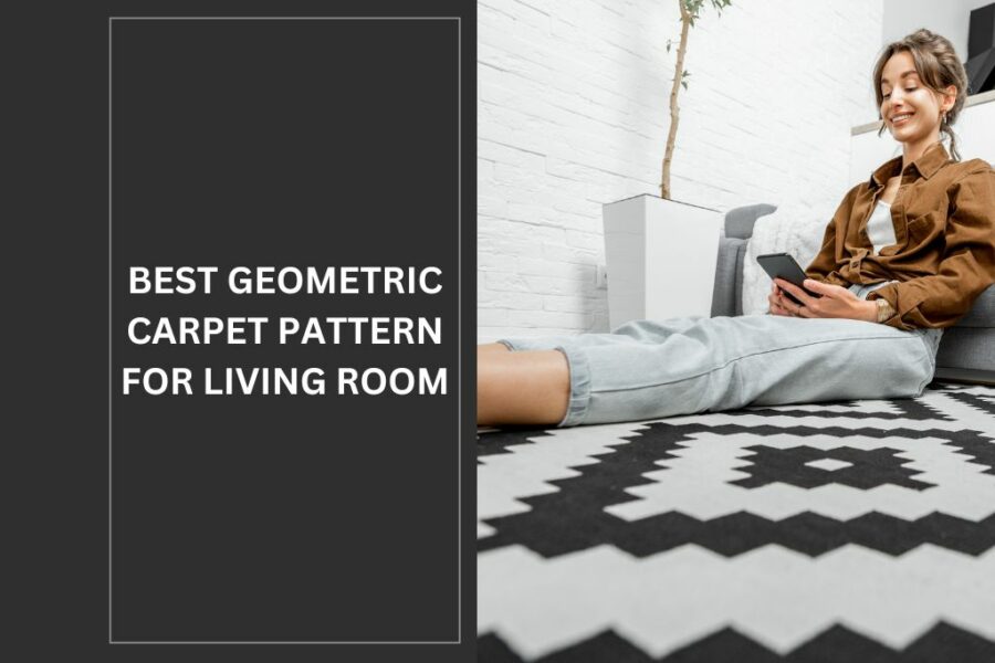 Best Geometric Carpet Patterns to Refresh Your Living Room | 50Floor
